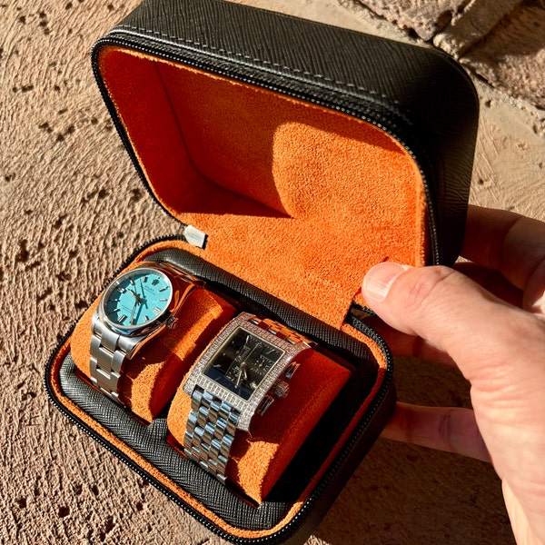 Luxury Watch Holder Stand+valet Tray for Men, Wooden Catchall Tray, Men ...