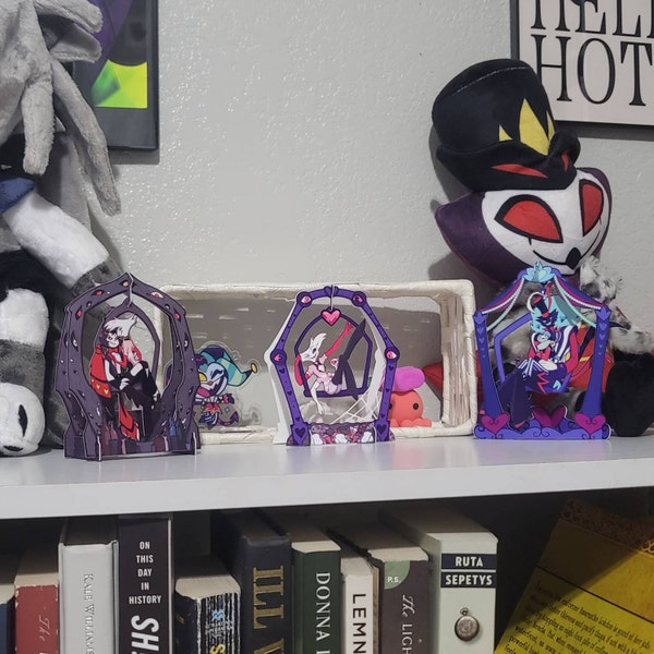 Angel Dust - Hazbin Hotel Paper Craft Standee - Etsy