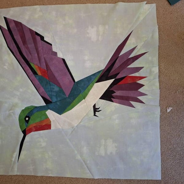 Elephant Quilt Pattern: Foundation Paper Piecing (FPP) - 30x30, 60x60 ...