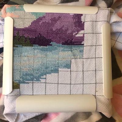 Q-snap Plastic Needlework Frame 6/8/11/17, Q Snap Frame for Embroidery ...