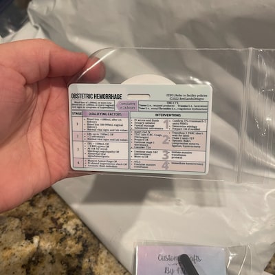 Fetal Heart Rate Interventions Patterns Quick Reference Badge Buddy ...