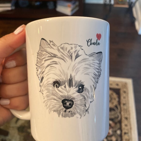 Custom Dog Mug, Dog Lover Gift, Pet Memorial, Dog Memorial Gift, Pet ...