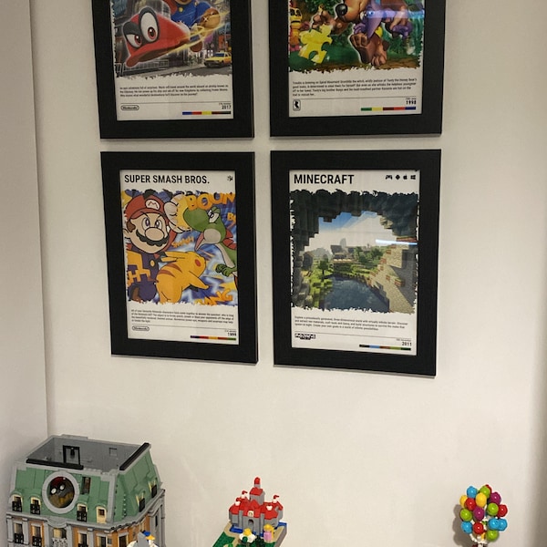 Minecraft (2011) Poster - Video Game Wall Art Print - Gaming Gift - A5 ...