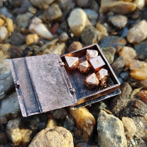 Steampunk Miniature Locket Style Book Pendant With Metal Micro ...