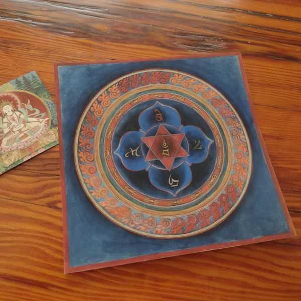 Mandala Yantra SMALL SIZES Goddess of Time Troma Nagmo - Kali in ...