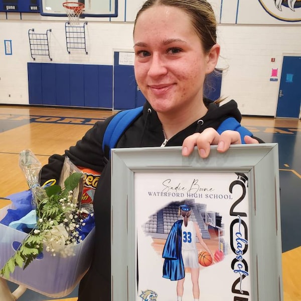 Track & Field Poster, Track and Field Graduation Gift, Senior Night ...