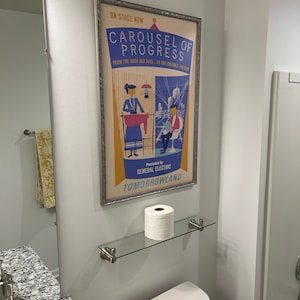 Carousel of Progress Vintage Disney World Disneyland Attraction Poster ...