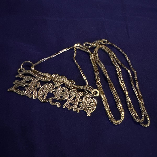 Double Cuban Link Chain 14K Yellow Real Gold 3mm 3.7mm 4.5mm Thick ...