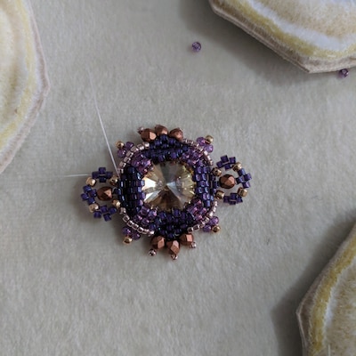 Tutorial for Beadwoven Necklace 'aurora' PDF Beading Pattern DIY - Etsy