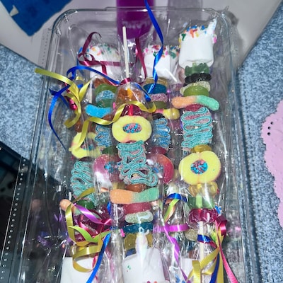 10 BASEBALL Candy Kabobs Personalized Party Favors, Baseball Party ...