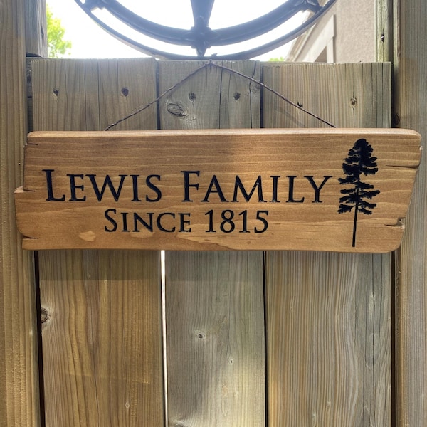 Custom Wood Signs, Outdoor Wooden Sign, Personalized Sign, Carved Wood ...