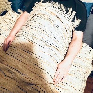 70x50 Handloomed Tussle Throw Blanket Boho Bedding Hippie Warm - Etsy