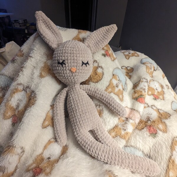 Crochet Bunny Pattern. Classic Long Legged Bunny Toy. Amigurumi Rabbit ...