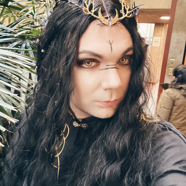 Black Moon Woodland Tiara With Branches - Etsy