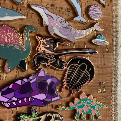 Trilobite Enamel Pin - Etsy