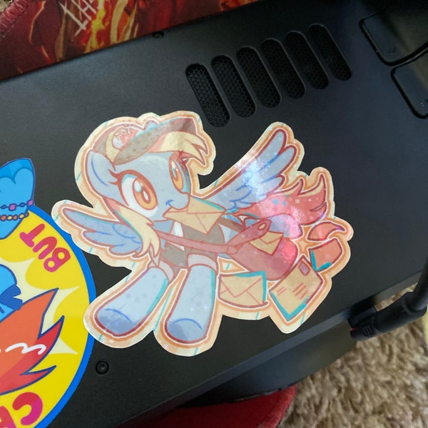 Mail Pony Vinyl Sticker - Etsy