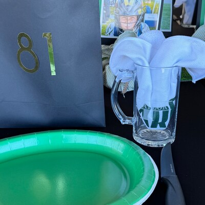 Engraved Split Monogram Beer Mug Glass, Custom Beer Glass,personalized ...