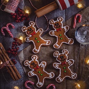 Mickey Mouse Gingerbread Man Cookie and Fondant Cutter - Etsy