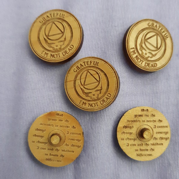 AA Golf Ball Markers - Alcoholics Anonymous Gifts for Golfers, Sobriety ...