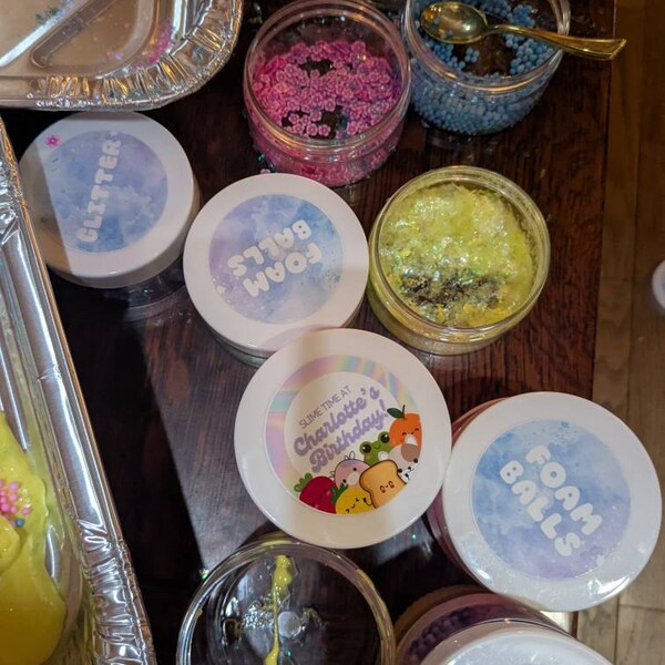 Custom Slime Party ~ Birthday Slime Bar ~ Activity Station ~ Slime Kit ...