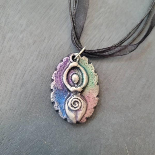 Artemis Goddess of Hunting Handmade Polymer Clay Pendant Necklace - Etsy