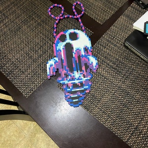 Custom Ghost Kandi Necklace - Etsy