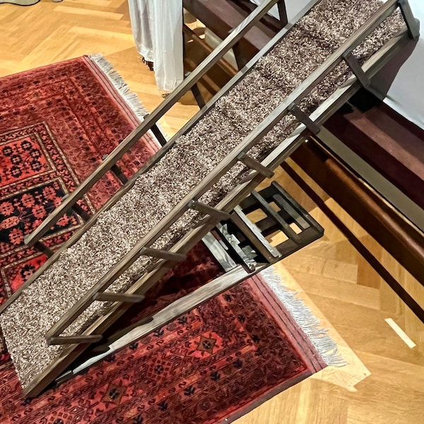 Pet Ramp With Foldable Rails | 4 Height Levels | Adjustable | Steps - Etsy