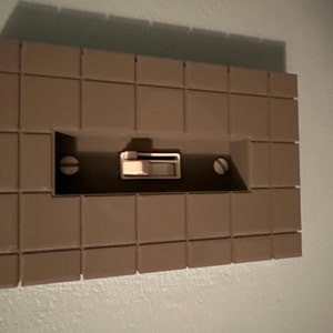 Minecraft-inspired Double Lever Light Switch Plate - Etsy