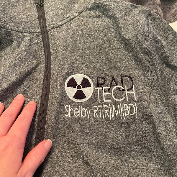 Personalized Radiology Jacket, Rad Tech, Radiology, X-ray Tech ...