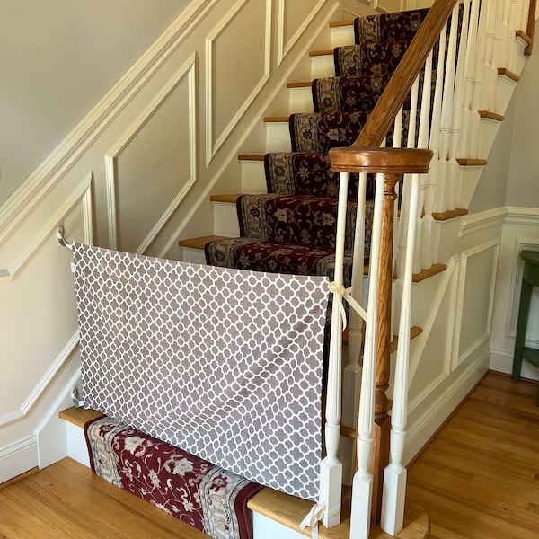 Ready to Ship!!! 41 1/2" Fabric Baby Gate - Etsy