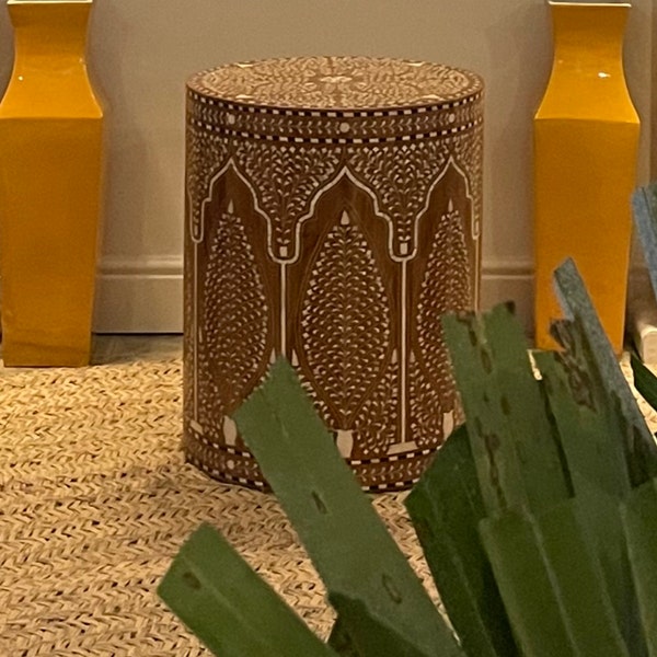 Inlay Coffee Table Bone Inlay Table Inlay Coffee Table Inlay Side Table ...