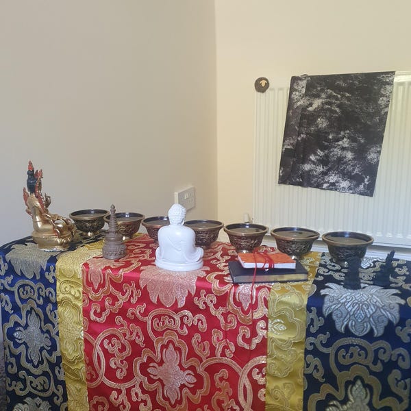 Tibetan Cloud Fabric , Altar Cloth. - Etsy