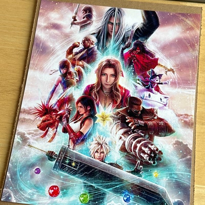 Final Fantasy XVI Clive Limited Edition Fine Art Sketch Print FFXVI ...