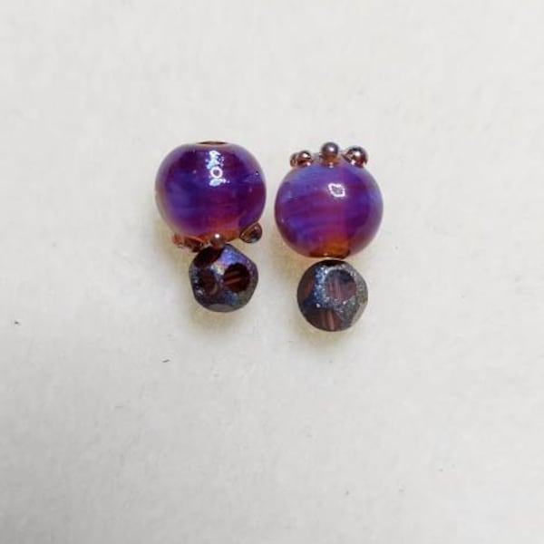 MAGICAL FAERIEBERRIES GLASS Beads, 10mm Delicate Beautiful Fantasy ...