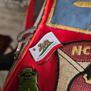 Fallout NCR Flag Enamel Pin RESTOCKED - Etsy