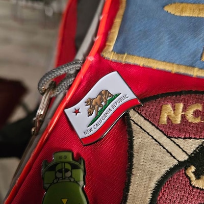 Fallout NCR Flag Enamel Pin RESTOCKED - Etsy