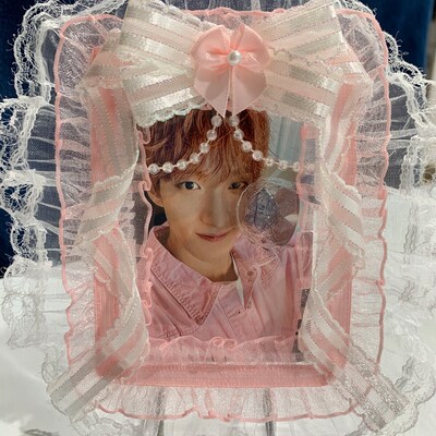 Ballerina Pink Lace Toploader Deco - Etsy