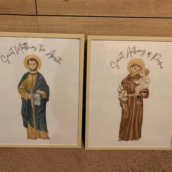 Female Doctors of the Church Catholic Print Catholic Wall Art Decor ...