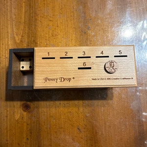 Penny Drop Game Small Version A Fun Family or Bar Game Can Be ...