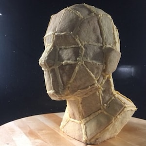 Male Head Planes, Head Sculpture, Paper Sculpture, Low Poly Sculpture ...