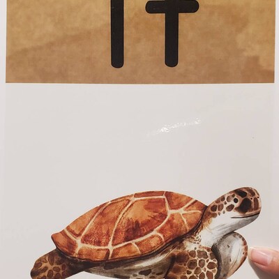 Rustic Modern Boho Alphabet Posters With Animal Images Editable - Etsy