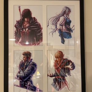 Final Fantasy XVI Limited Edition Fine Art Print FF16 Poster Eikons - Etsy