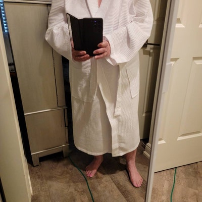 2nd Cotton Anniversary Gift Couples Monogram Robes Jfybride 1606 Set of ...