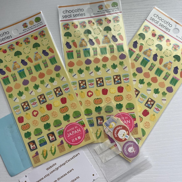 Yummy Sticker,daiso Sticker_snack Red /pack Drink Yellow /cafe Green ...