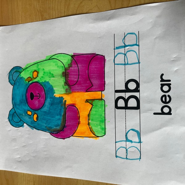 27 Printable Coloring Pages of Alphabet Letters With Animals, Kids ...