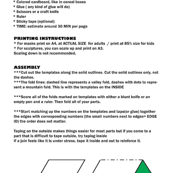 Venetian Half-mask PAPERCRAFT 3d, DIY Masquerade Mask for Men, Pdf ...