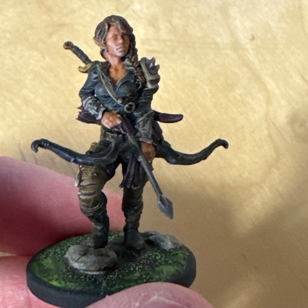 Dnd Female Elf Archer - Ranger - Rogue Unpainted Miniature - Etsy