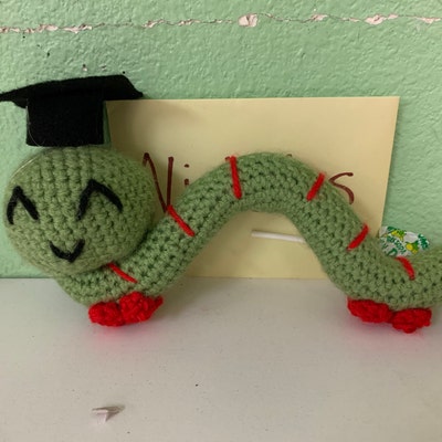 PATTERN: Iggy the Inchworm Crochet Inchworm Pattern Amigurumi Inchworm ...