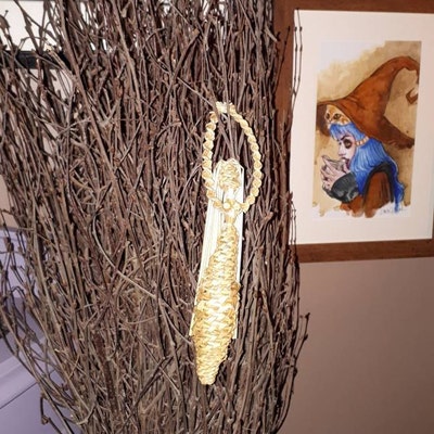 Guardian Angel Corn Dolly - Etsy