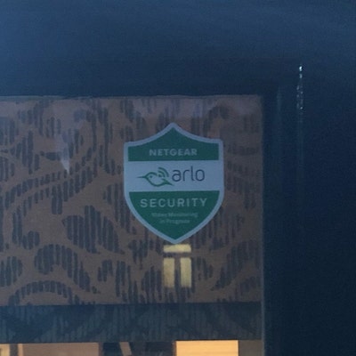 Indoor or Outdoor Netgear Arlo Security Camera Badge/shield Sticker ...